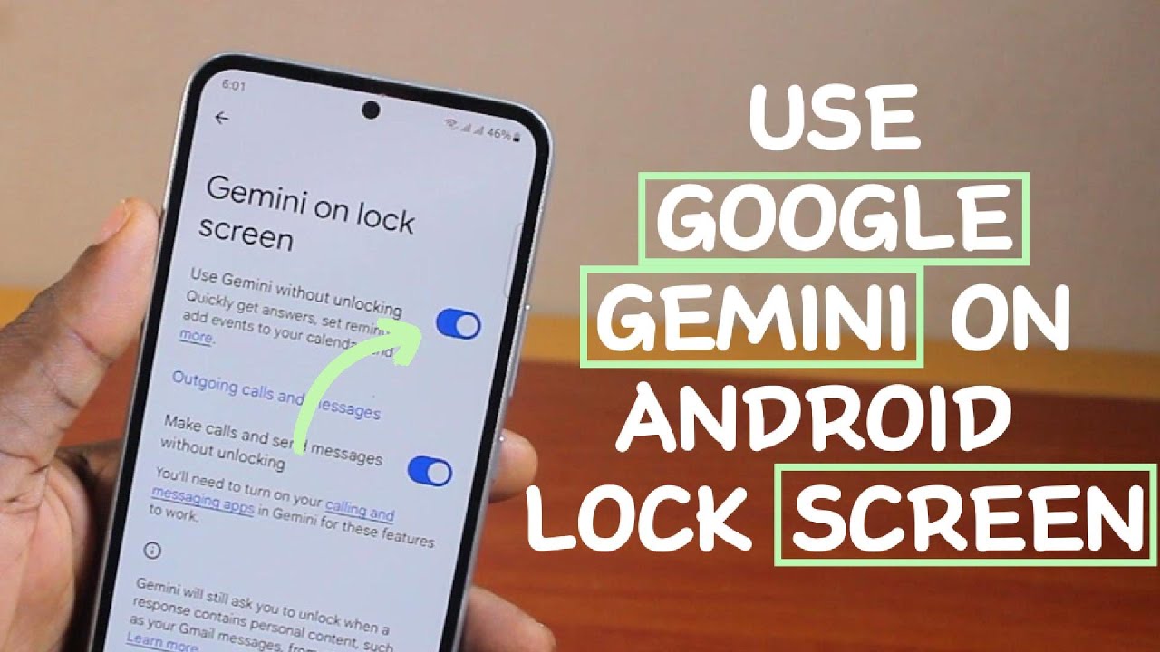 How to Use Google Gemini on Android Lock Screen - YouTube