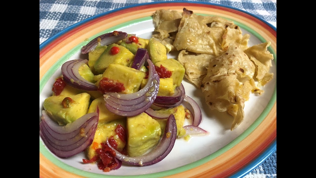 SHAIL'S KITCHEN AVOCADO SALAD | ZABOCA SALAD - YouTube