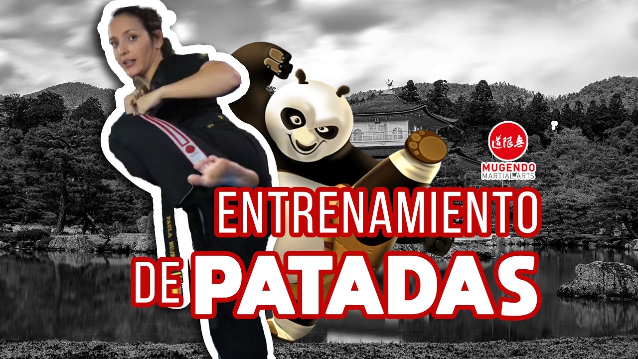 Aprende a DAR PATADAS DE FORMA VELOZ - Mugendo Entrenamiento #02 - YouTube
