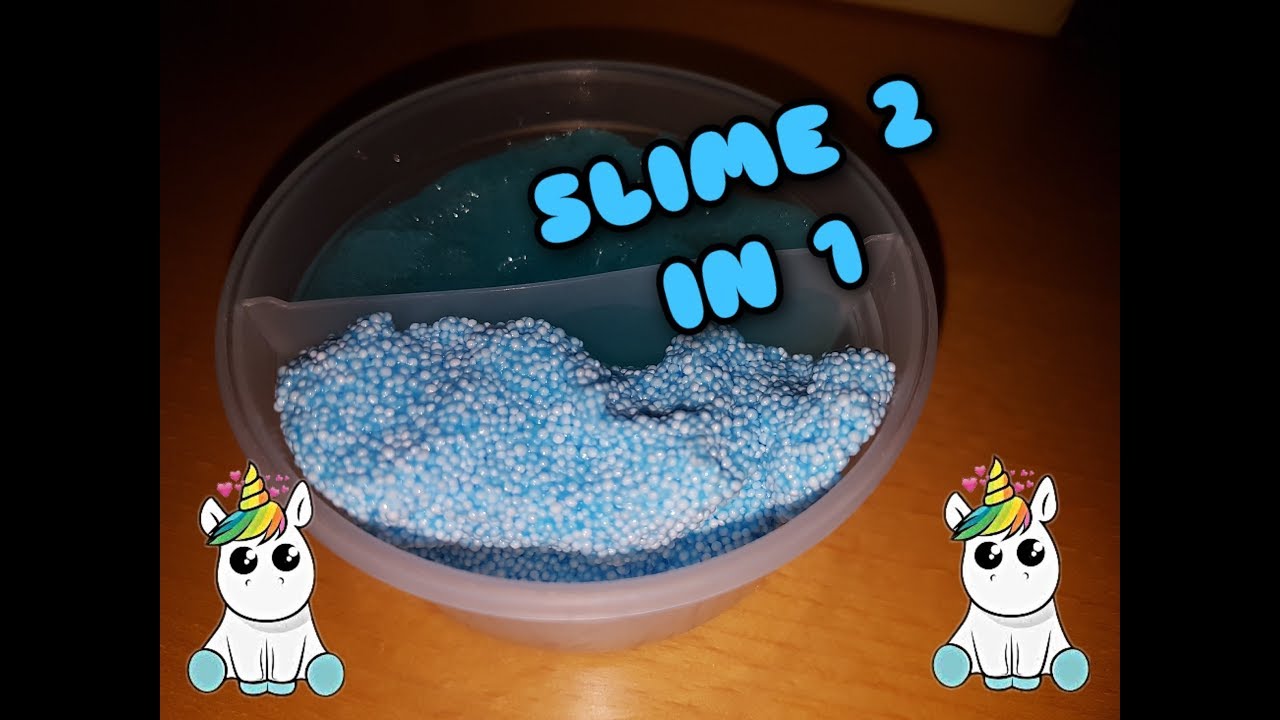 SLIME 2 IN 1 - YouTube