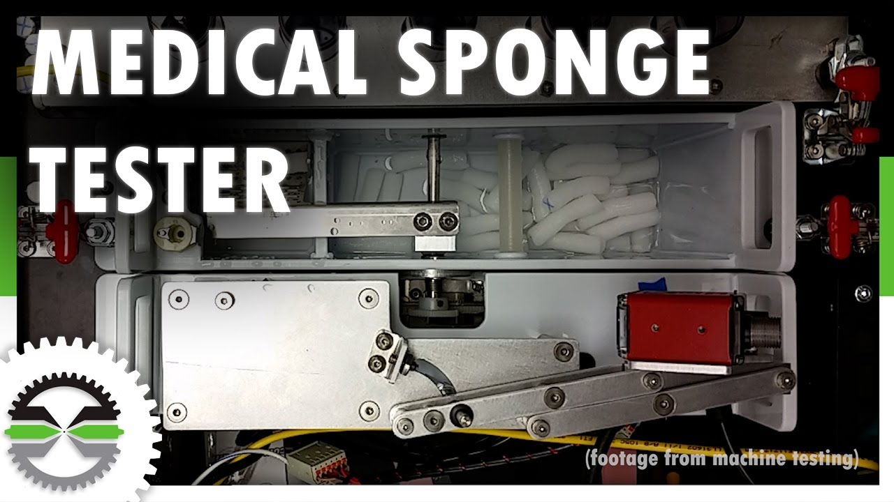 Medical Mini-Sponge Testing Mechanism - Case Study - YouTube