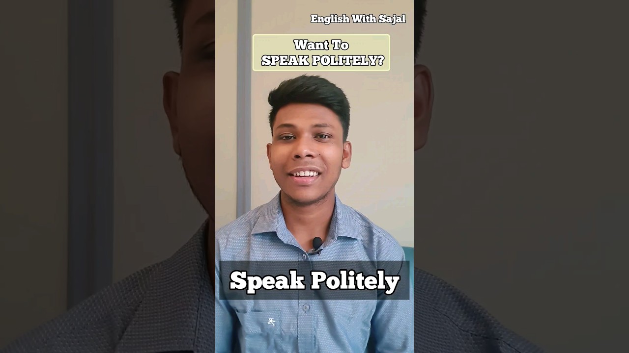 Let's Speak Politely #english #learnenglish #spokenenglish # ...