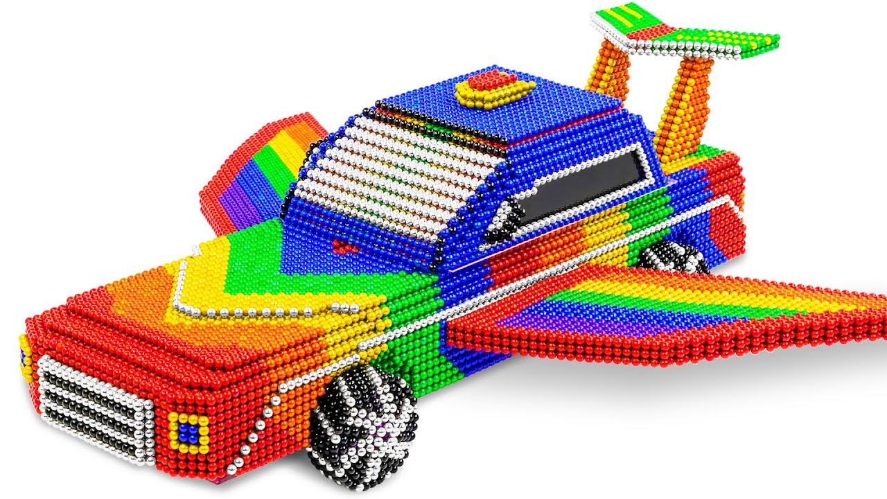 Magnet Challenge - How to Make A Flying Car From Magnetic Balls ...