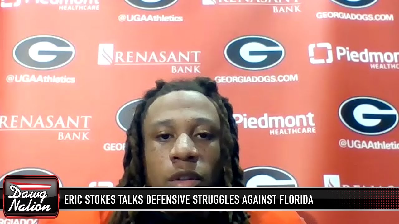 Georgia cornerback Eric Stokes talks defensive struggles against ...