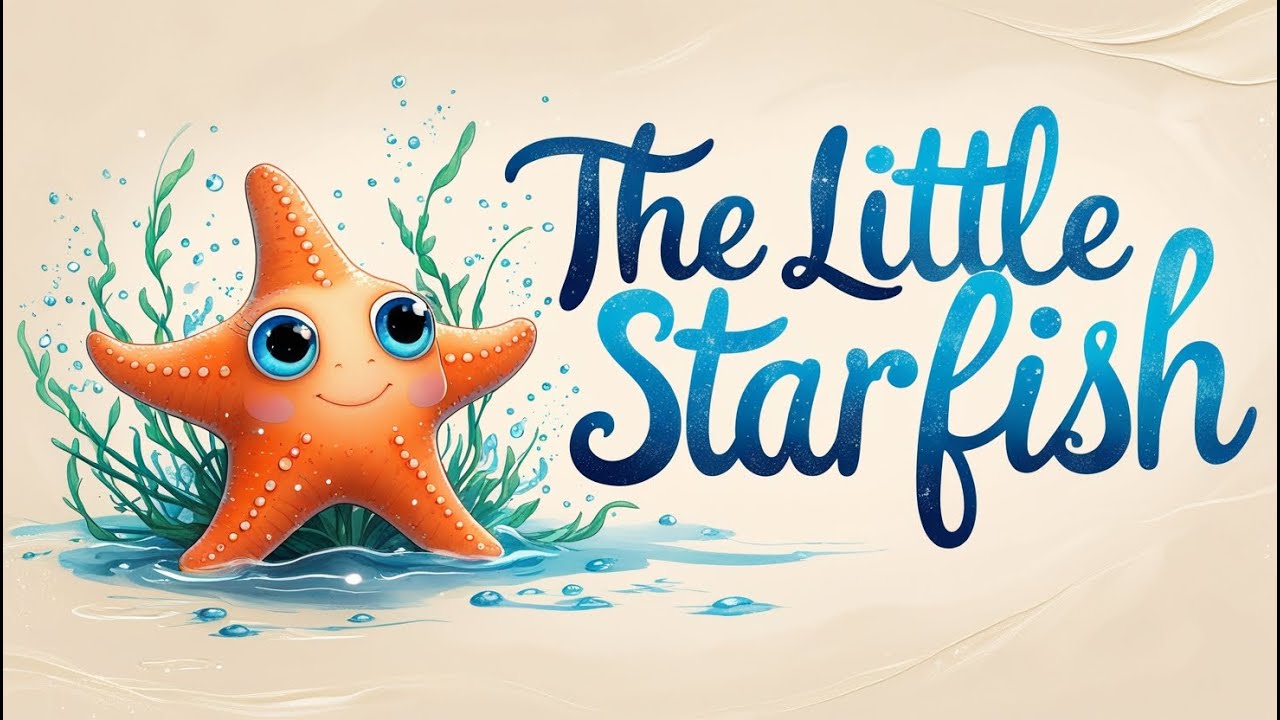 🌟 "The Little Starfish Song | Ocean-Themed Nursery Rhyme for Kids ...