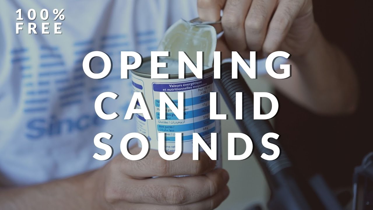 FREE Can Opening Sound Effect | Download Royalty-Free Foley Sounds ...