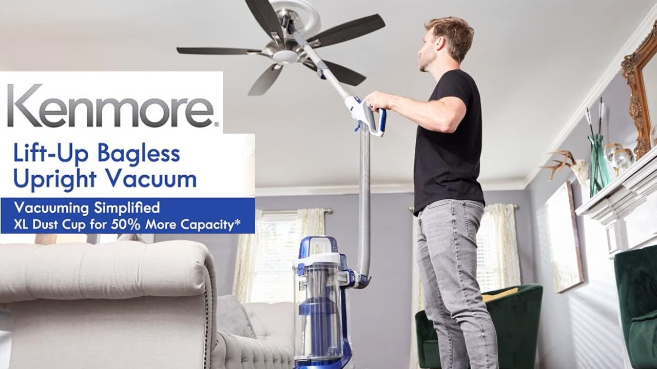 Kenmore DU5080 Bagless Upright Vacuum Lift Cleaner | Kenmore Upright ...