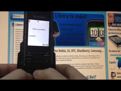 Liberar Vodafone 533, desbloquear Sagem 533 de Vodafone Movical Net ...