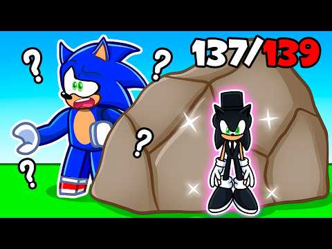 Finding The RAREST SONIC CHARACTERS in Roblox!