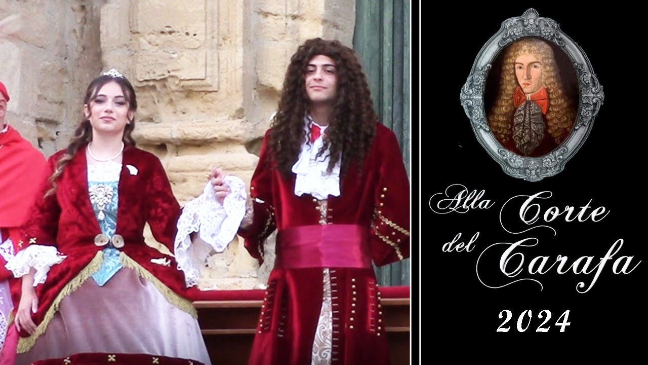 Mazzarino, corteo storico Carlo Maria Carafa 2024, il matrimonio - YouTube