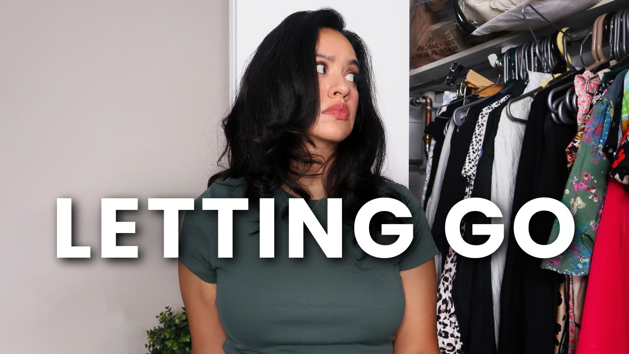 Downsizing, Clothing DECLUTTER and organization Part 1 - YouTube
