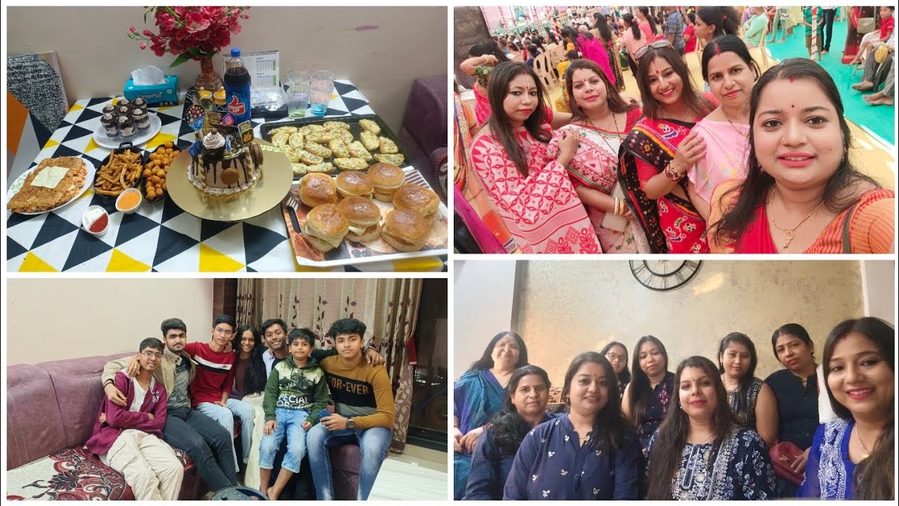 Mumbai থেকে ও আমারা সব ধরনের অনুষ্ঠান celebrate করি।#Dey family's vlog ...