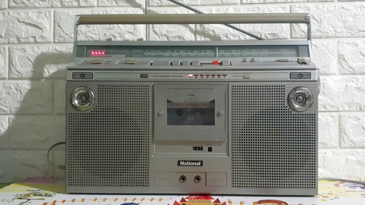 Cassette Radio National RX-5300 - YouTube