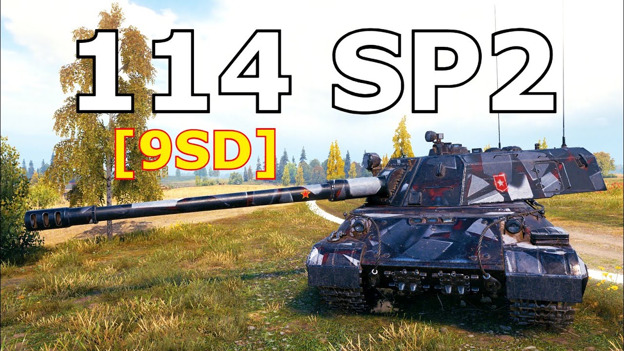 World of Tanks 114 SP2 - 1 Kills 10,2K Damage - YouTube