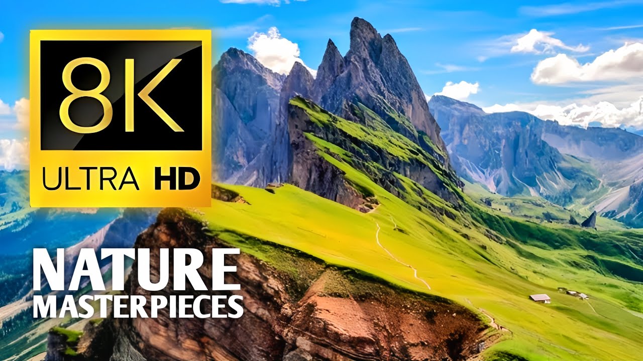8K ULTRA HD 60 FPS - Nature Masterpieces - Beautiful Nature - YouTube