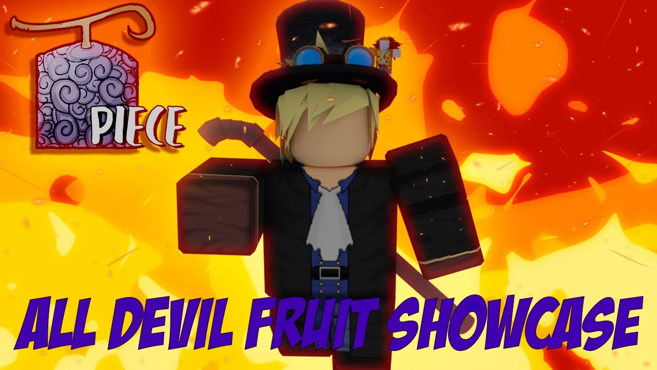 ALL FRUITS SHOWCASE ON CUBE PIECE ROBLOX ONE PIECE - YouTube