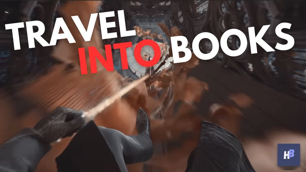 I CAN TRAVEL INTO BOOKS! - YouTube
