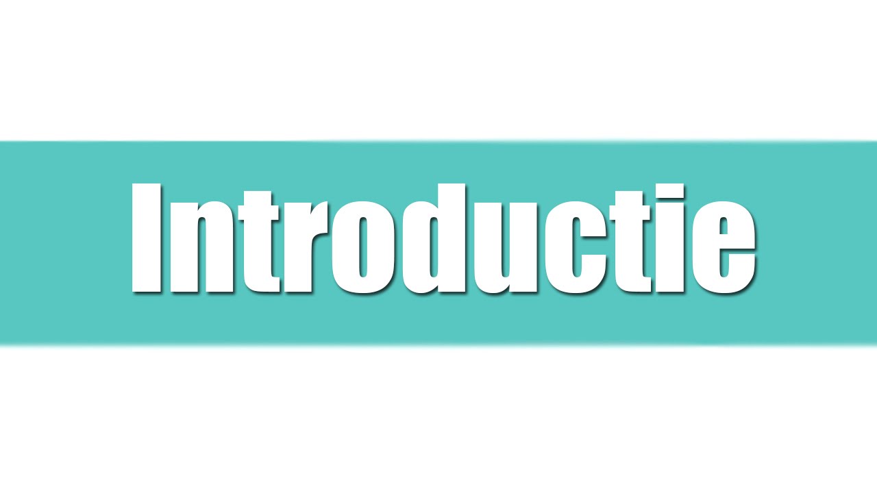 Introductie video! - YouTube
