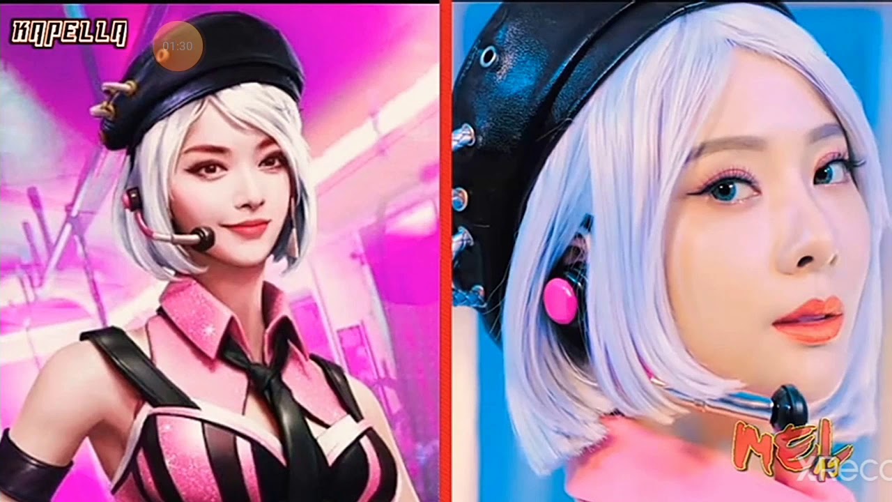 8 personajes de free fire en la vida real - YouTube