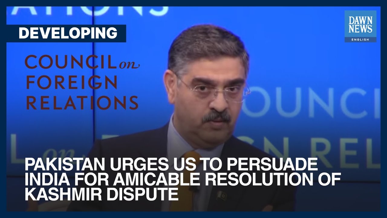 Pakistan Urges US To Persuade India For Amicable Resolution Of Kashmir ...