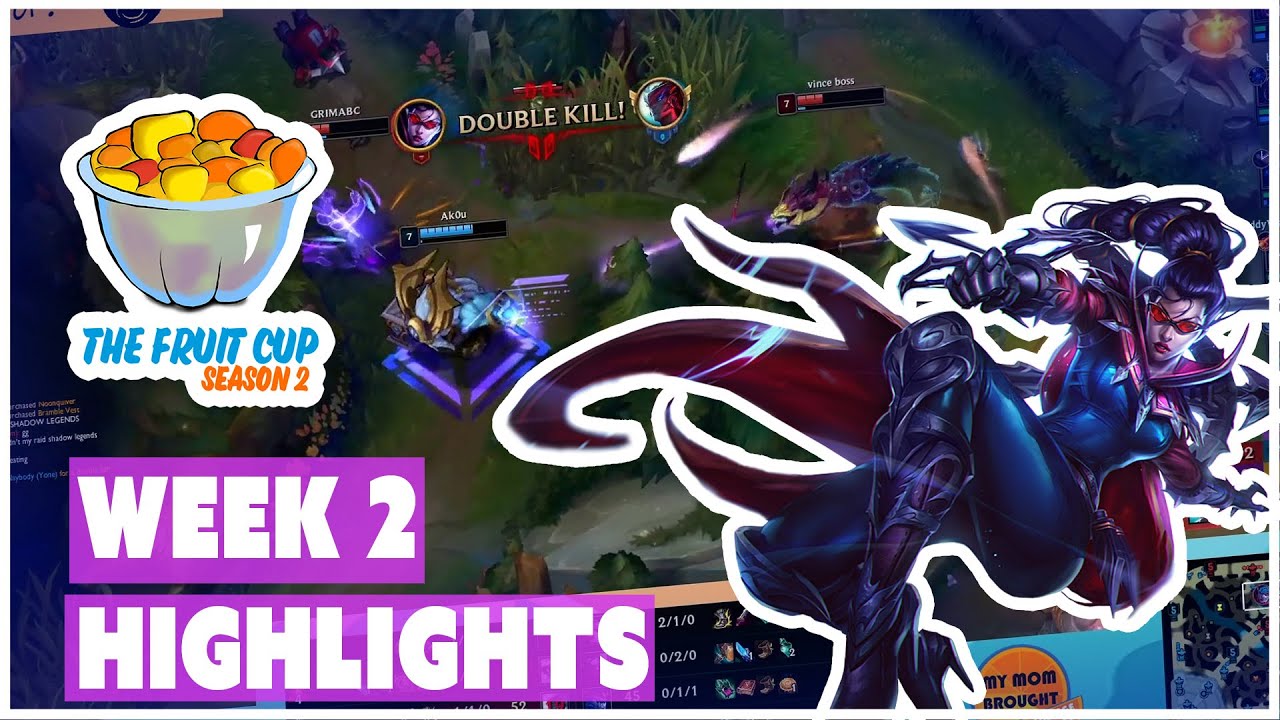 Low Elo Tournament Highlights: Fruit Cup Week 2 - YouTube