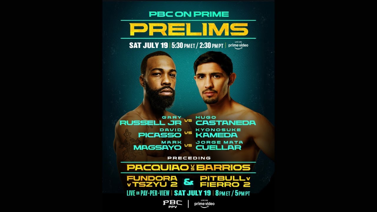 Gary Russell Jr is back July 19th on Manny Pacquiao vs Maio Barrios ...
