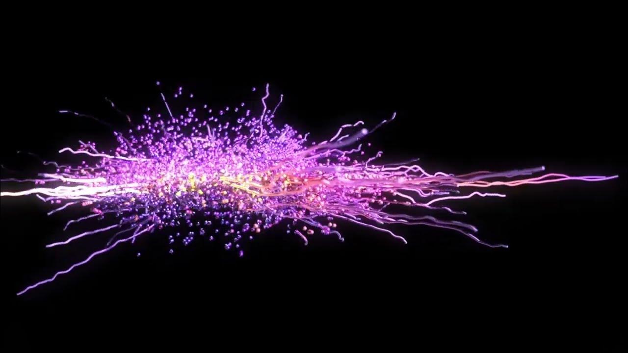 Scene Houdini HIP FILE: particle advection by velocity and colored by travel distance threshold ...