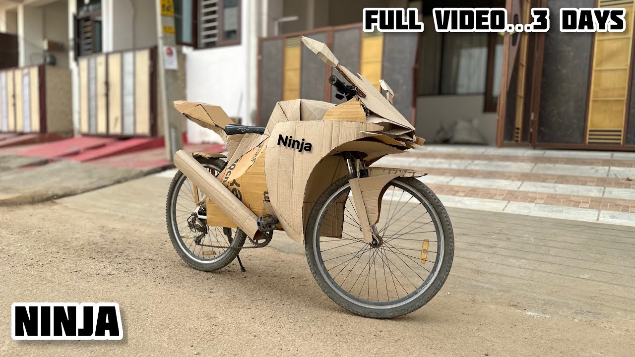 Full video…3 days of building Ninja H2r | how to make Ninja H2r with ...