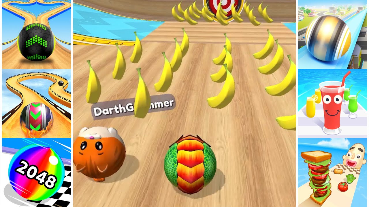 Going Balls, Sky Rolling Ball 3D, Ball Run 2048, Action Balls, Juice ...