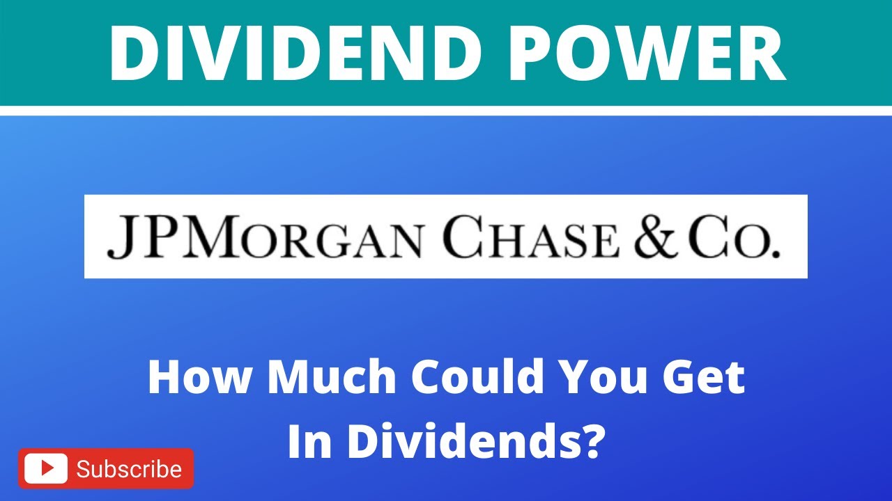 BECOME A MILLIONAIRE By Investing $9 A Month In JP Morgan Chase (JPM ...