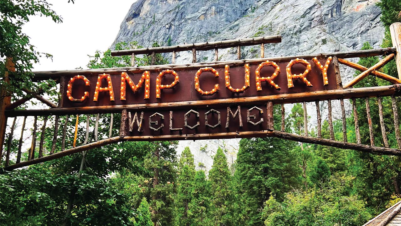 Camp Curry, Yosemite - August 2023 - YouTube