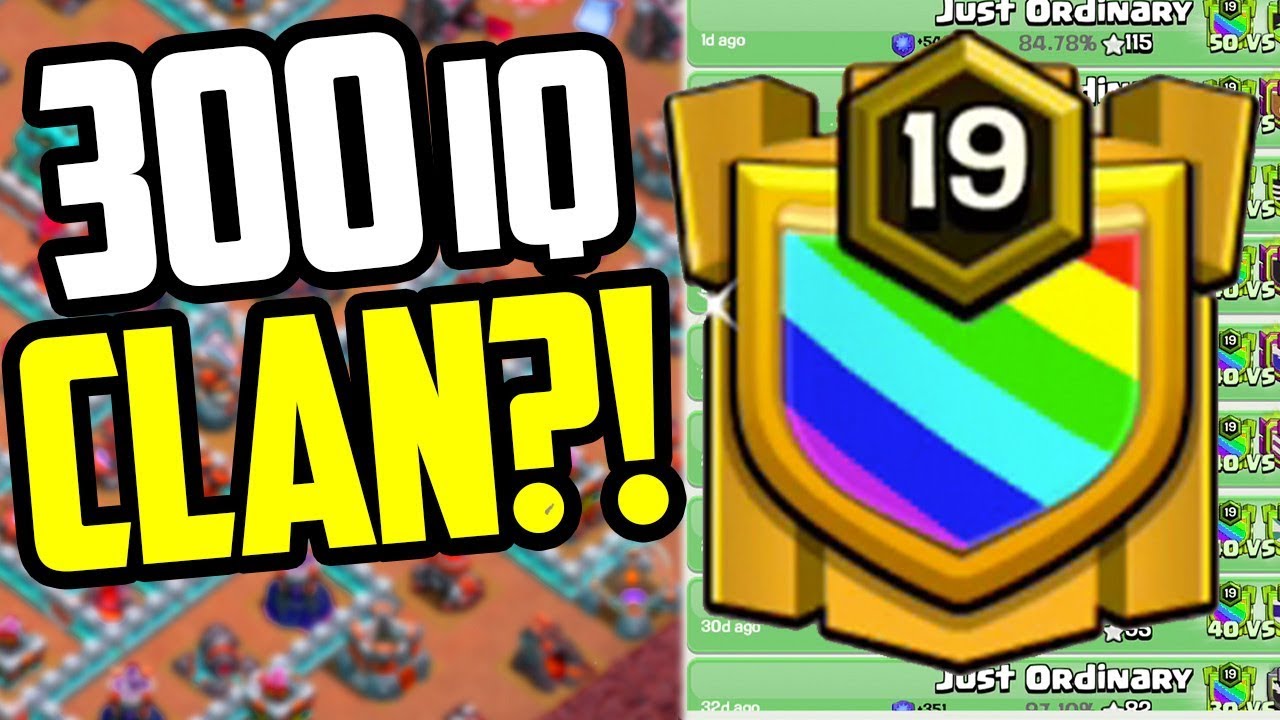 300 IQ Clan?! Clash of Clans - Nothing 'Ordinary' About THEM! - YouTube