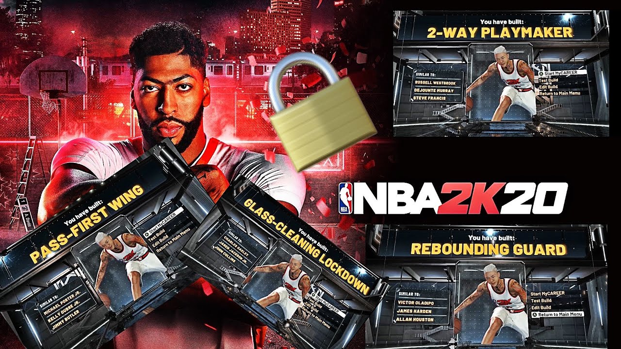 NBA 2K20 - Best 2 way build for all five positions. - YouTube