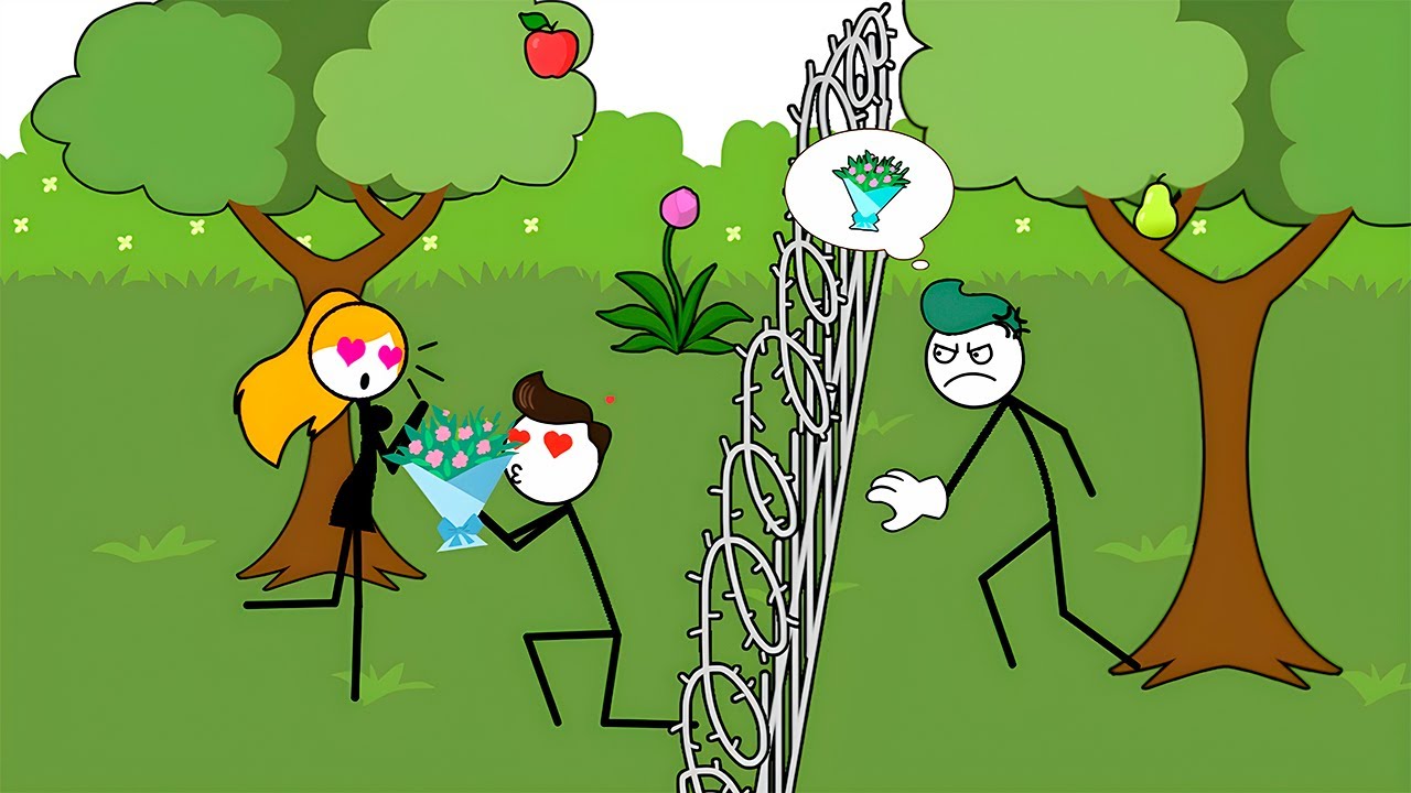 THIEF PUZZLE - Stickman Brain Puzzle Game (Levels: 1-37) - YouTube