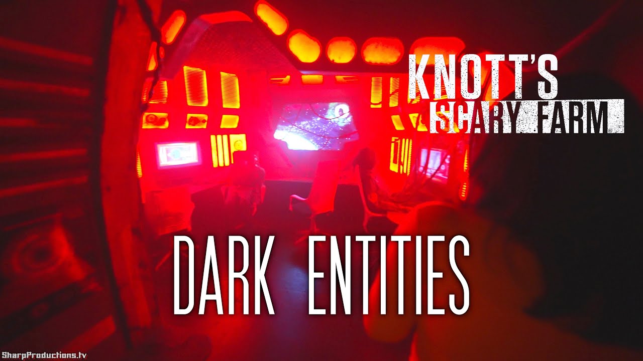 Dark Entities maze at Knott's Scary Farm 2022 - YouTube