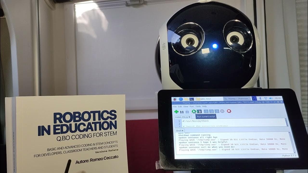 QBO Robot using CHATGPT - YouTube