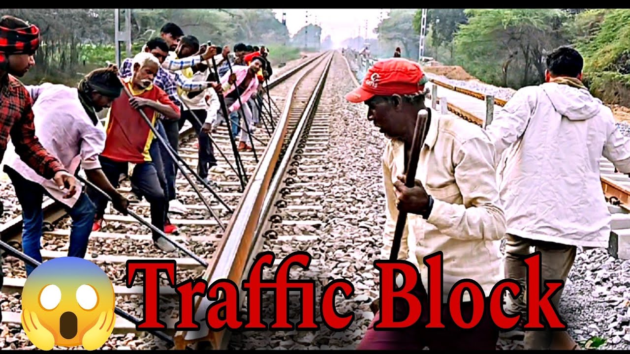 Traffic block 260 MTR Panel Shifting existing track to proposed track ⛔ ...