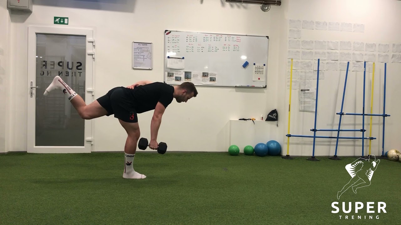 DB SL RDL [1-arm, Ipsilateral] - YouTube