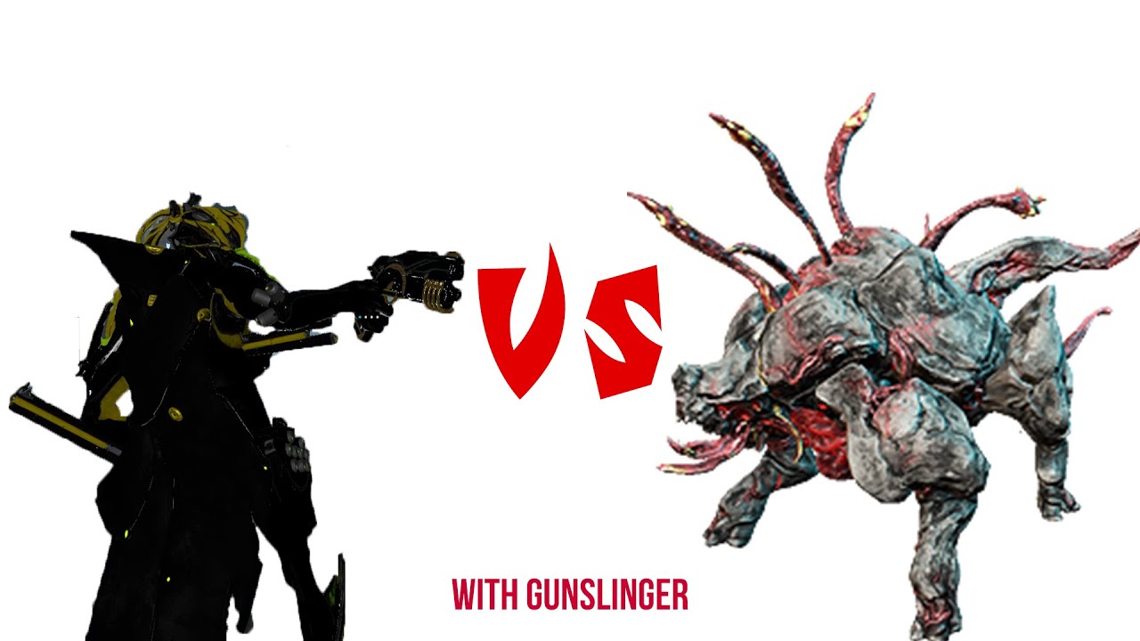 Warframe : Mesa Vs LVL 135 Juggernaut (w/ Gunslinger) - YouTube