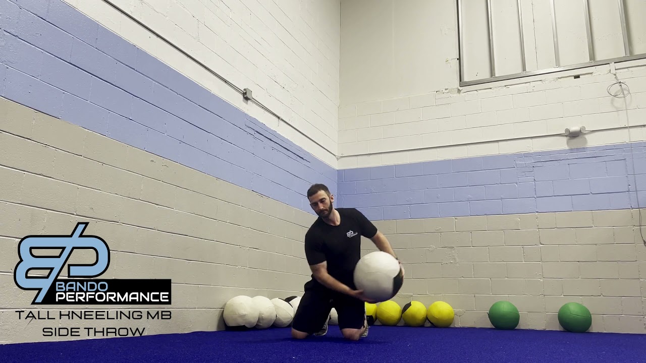 Tall Kneeling MB Side Throw - YouTube