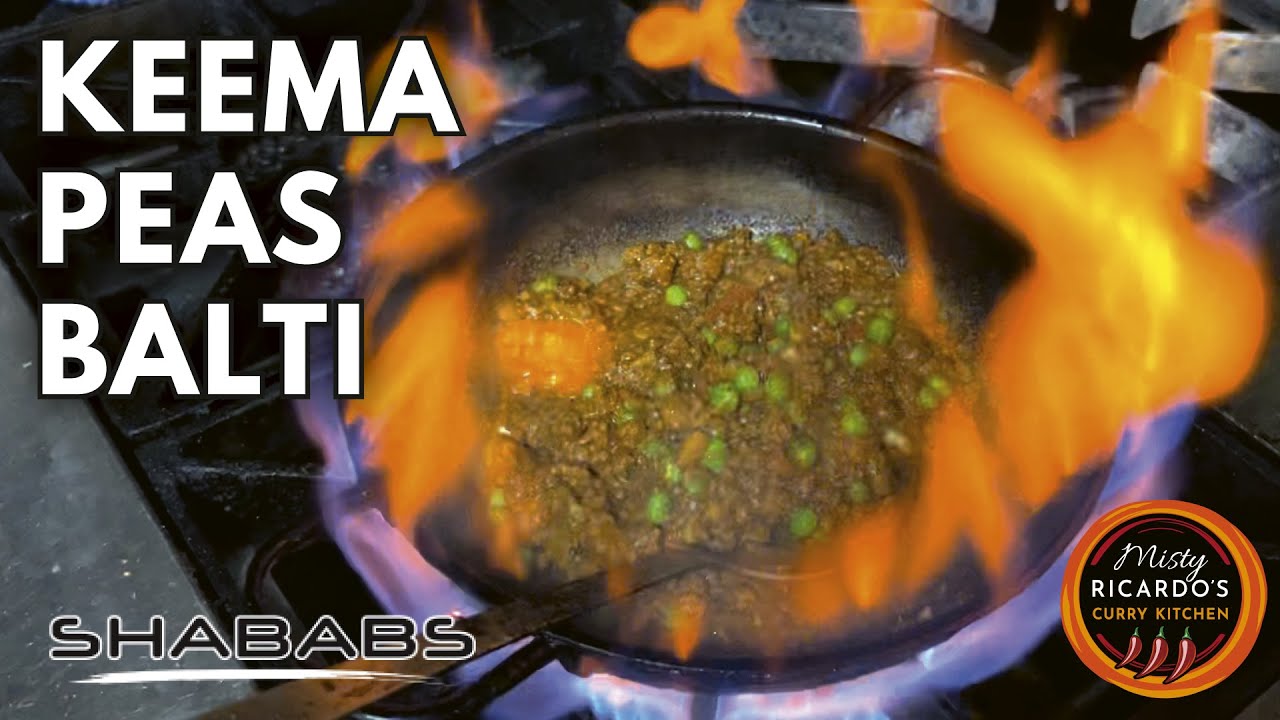Keema & Peas Balti at Shababs Balti Restaurant - Richard Sayce (Misty ...
