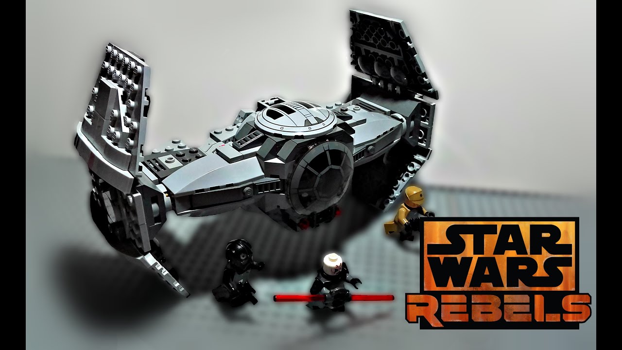 LEGO Star Wars Rebels - TIE Advanced Prototype (75082) - Review - YouTube