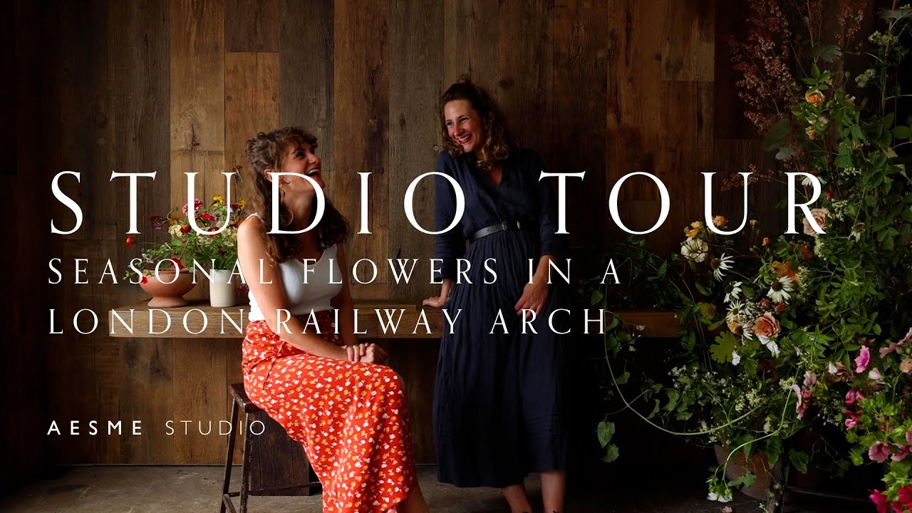 Summer Tour of our Flower Studio in London - YouTube