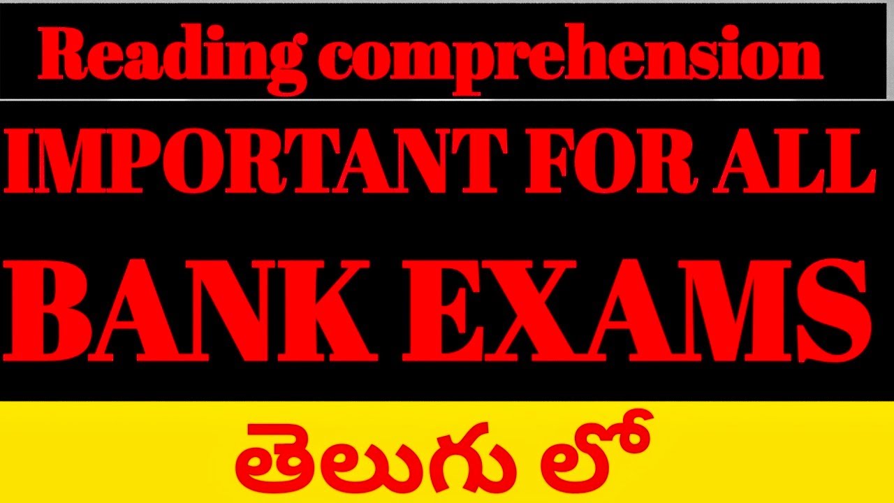 Reading comprehension / reading comprehension in Telugu/reading ...