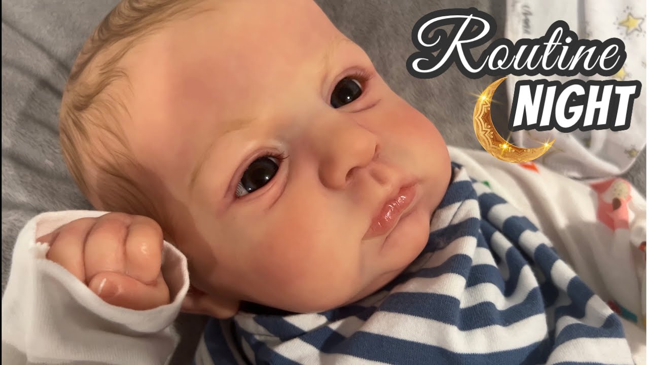 ⭐️ Reborn video | baby Cameron night routine from DUSK to DARK 🌗 ...