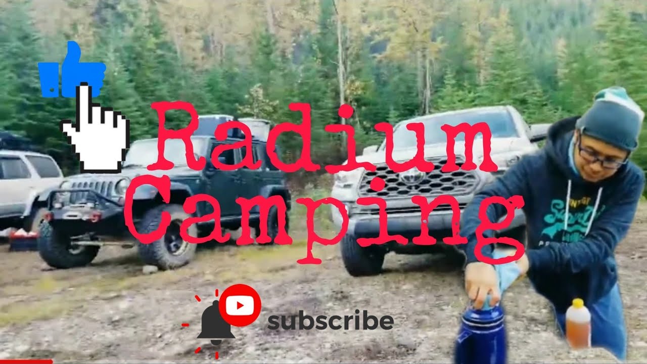 Day 2 Radium Camp destination Mount Farnham - YouTube