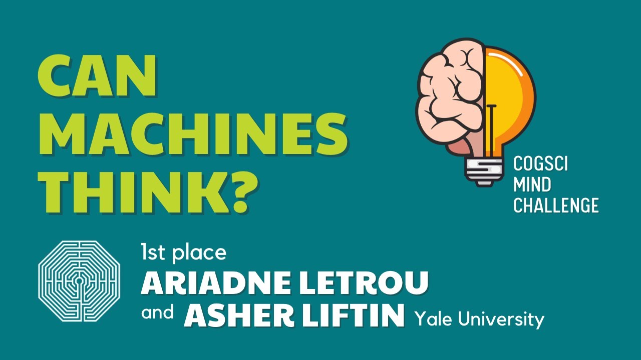 Can Machines Think -- First Place - YouTube