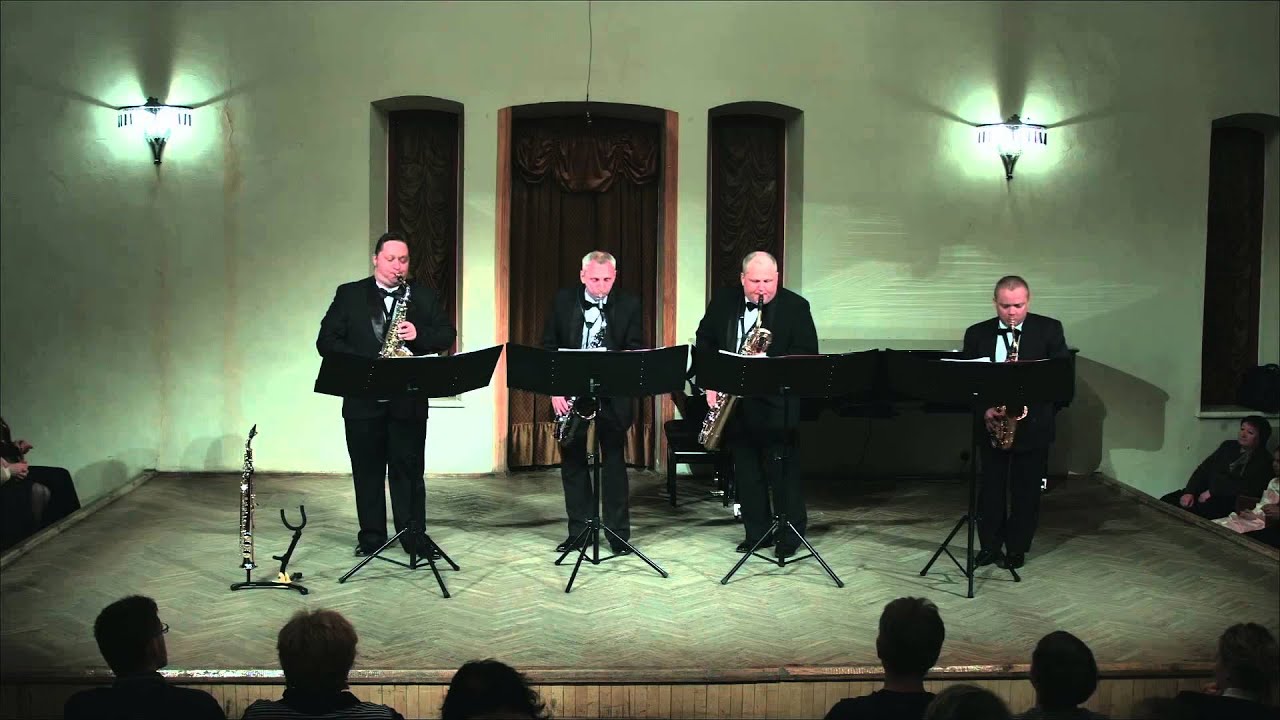 Sax Masters Quartet - Tiger Rag (Original Dixiland Jass Band) - YouTube