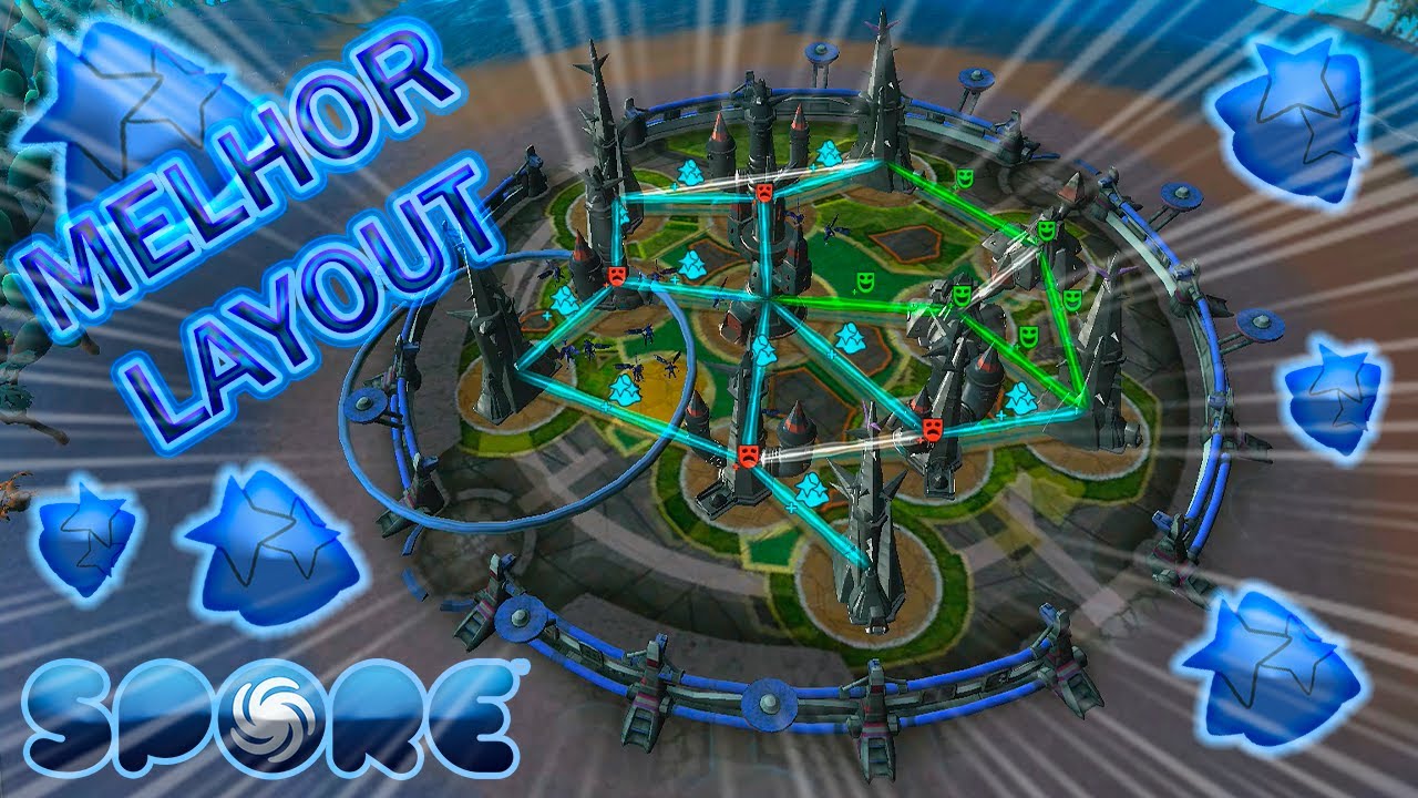 Spore #10 - Melhor layout para colônias! - YouTube