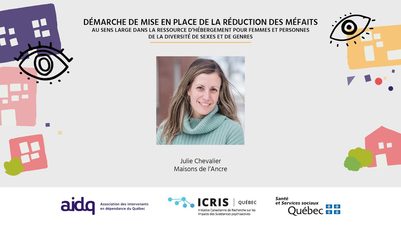 Mise en place de la réduction des méfaits | 37e Rencontre québécoise en ...